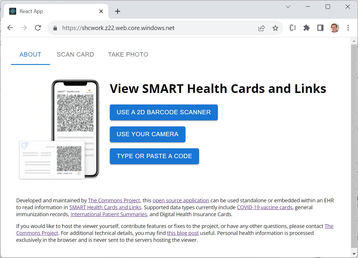 Anatomy of a SMART Health Card/Link Viewer – Shutdown Hook